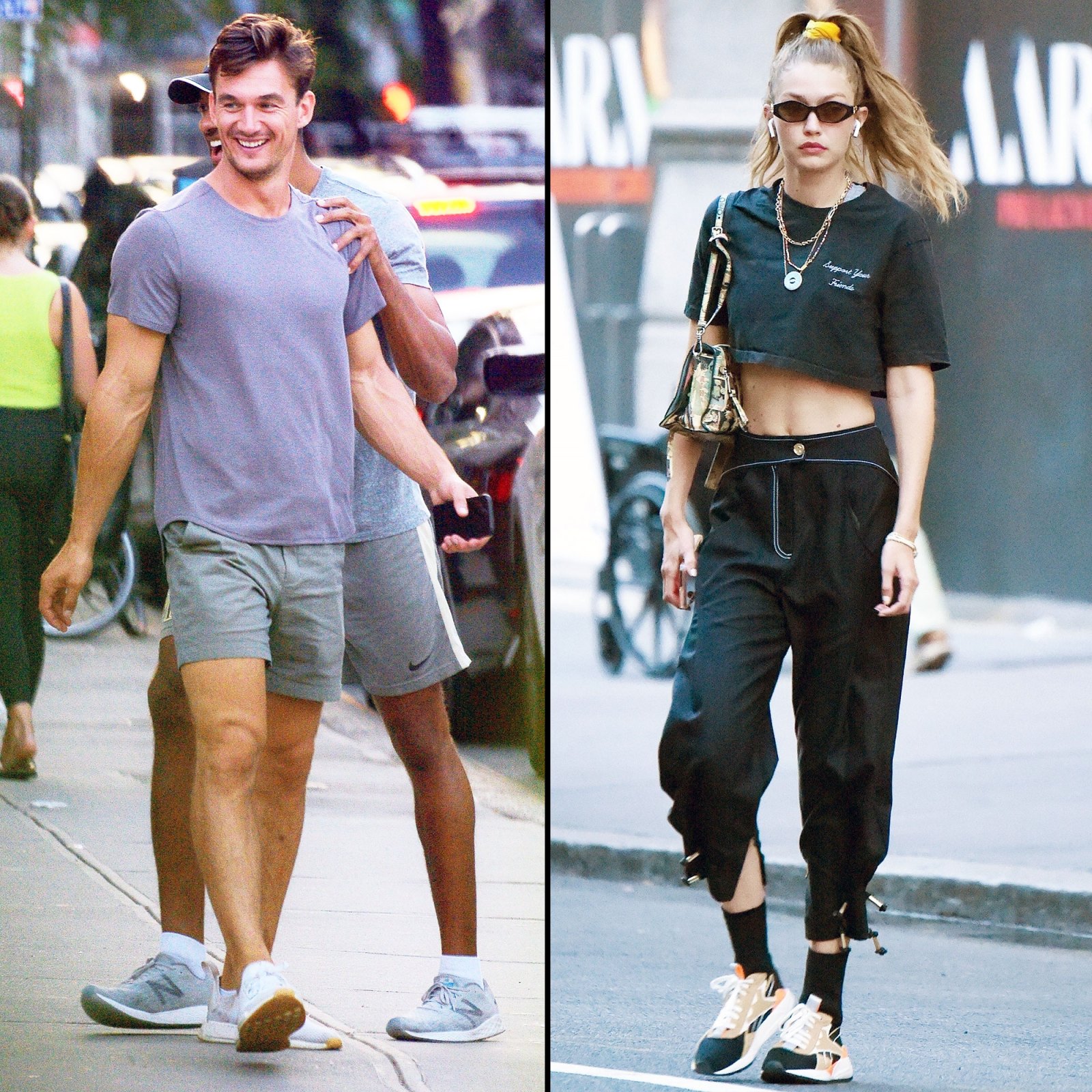Tyler Cameron Spotted at Gigi Hadid’s Apartment Again | Us Weekly