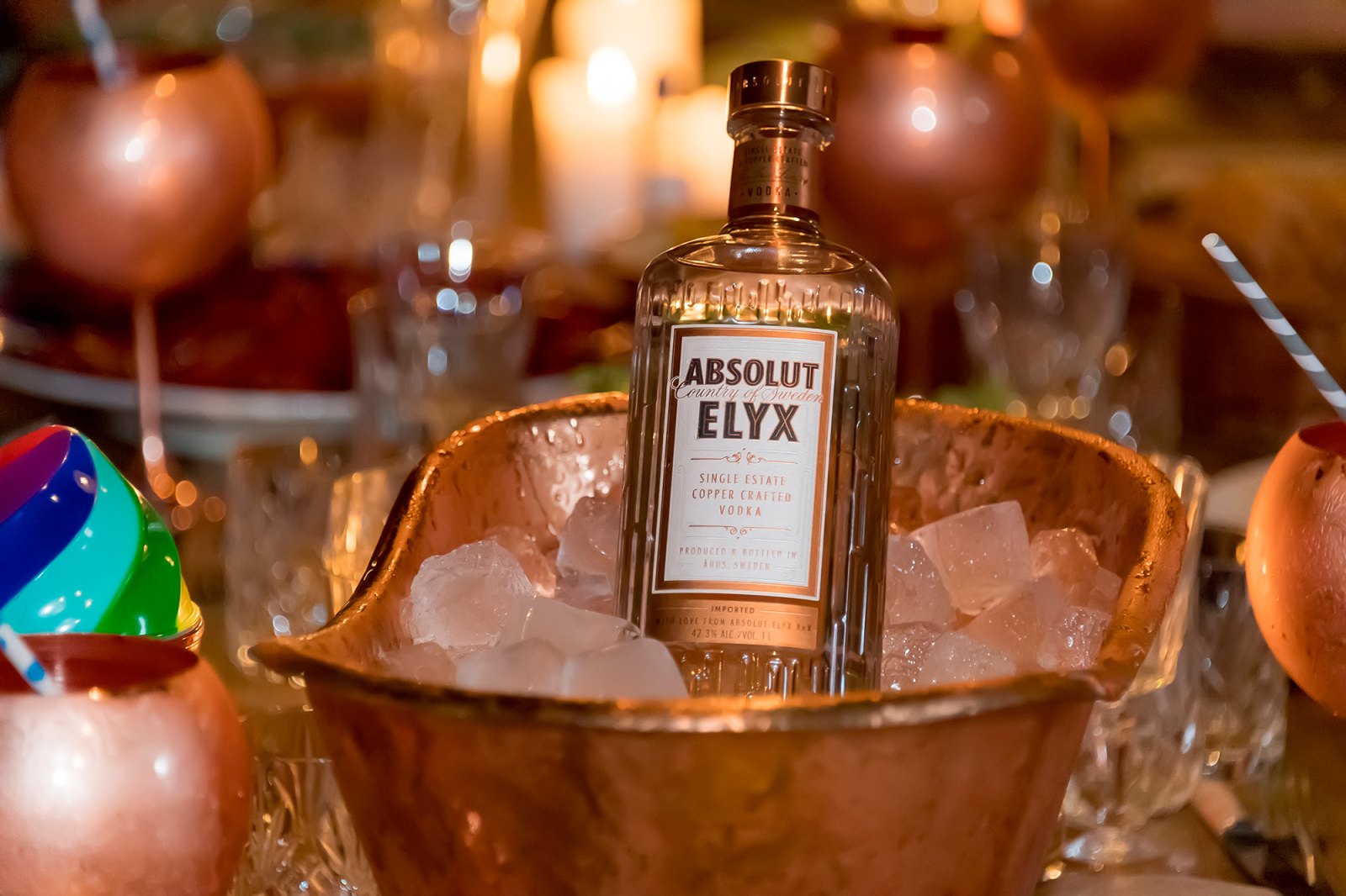 See Absolut Elyx’s Lady Gaga-Approved Copper Cocktail Collection: Photos