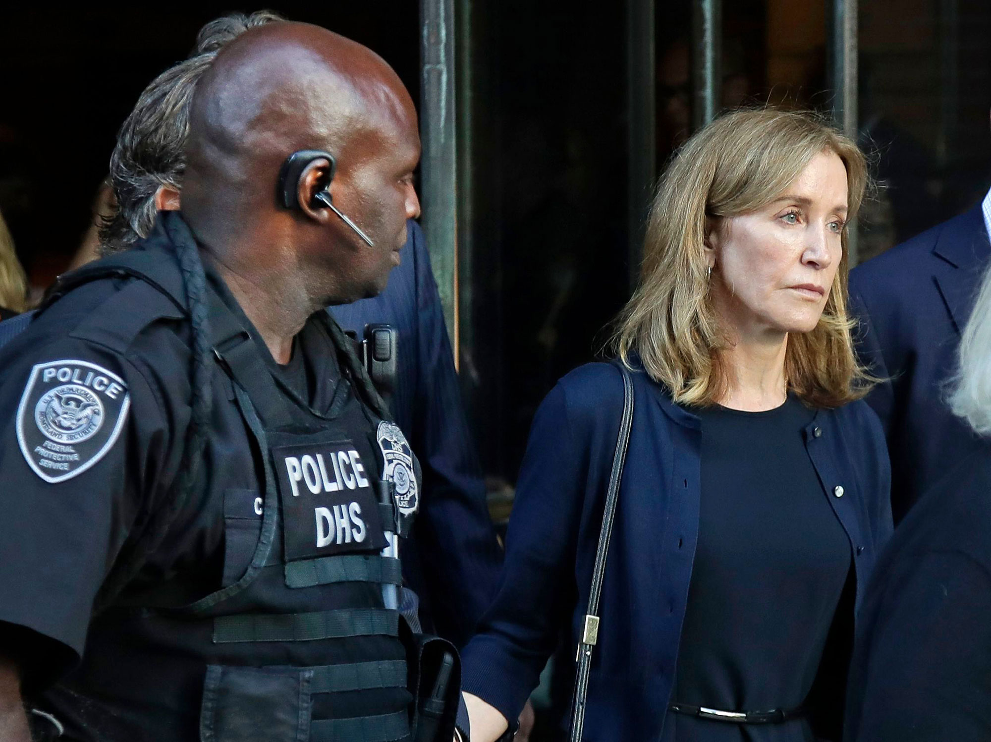 Felicity Huffman Glum Leaving Court After Prison Sentence: Photos | Us ...