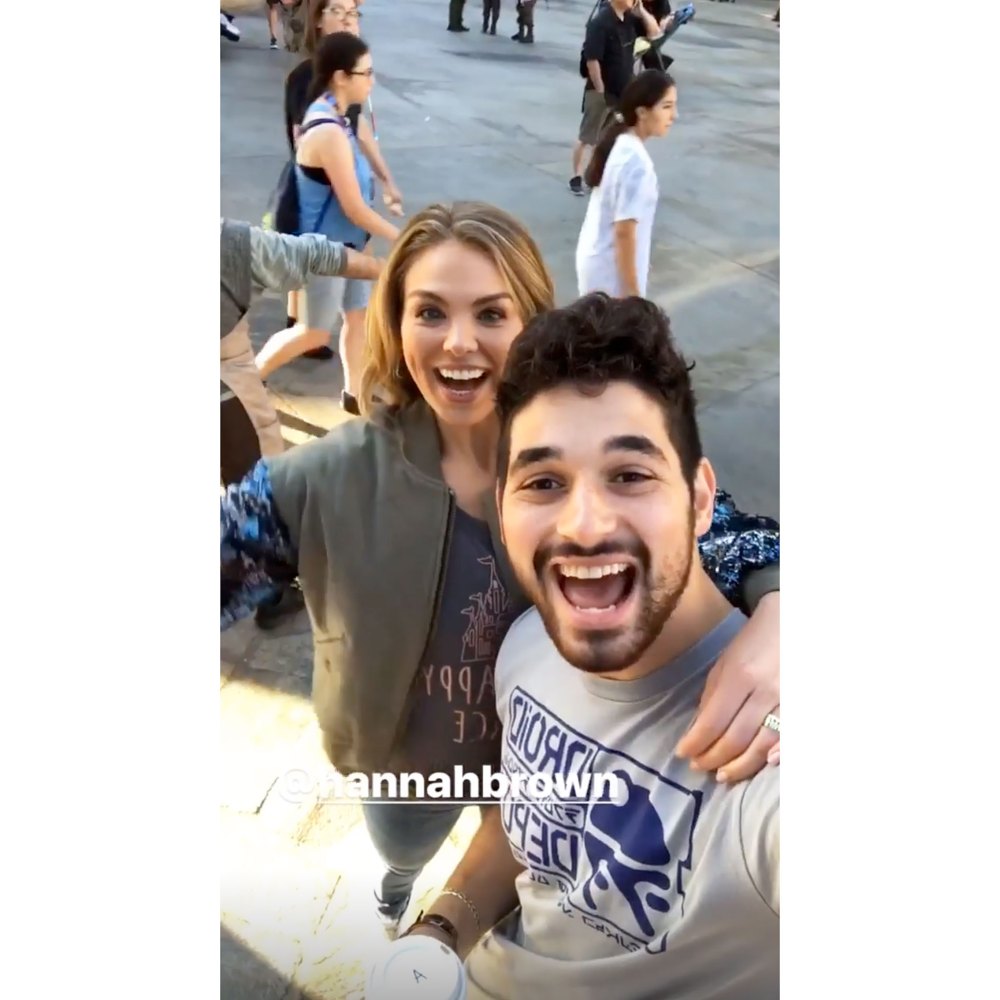 Hannah Brown, Alan Bersten Go to Disneyland Amid Dating Rumors | Us Weekly