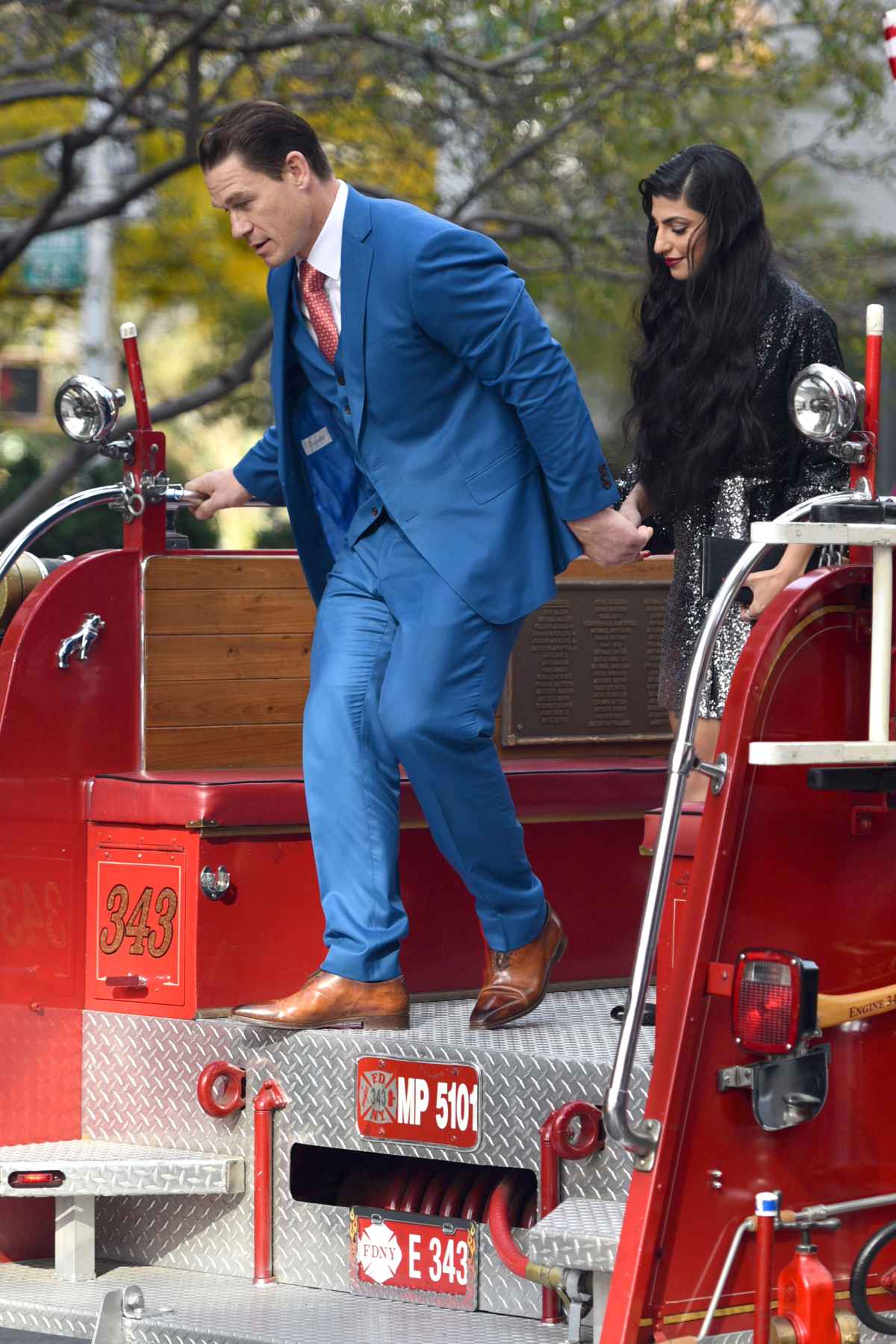 John Cena, Girlfriend Shay Shariatzadeh Make Red Carpet Debut: Pics ...