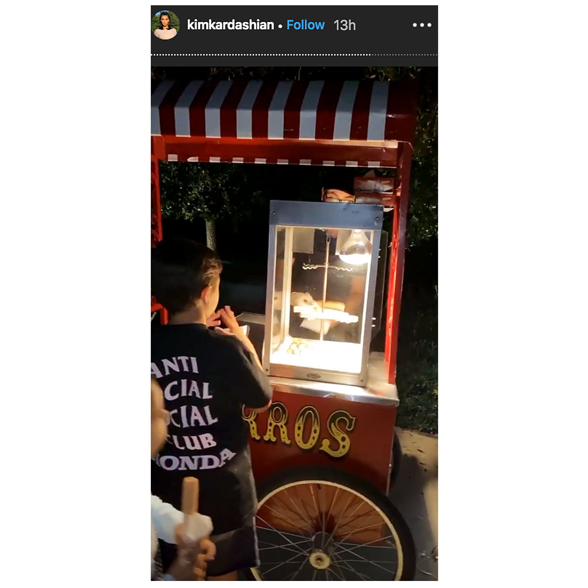 Kim Kardashian Celebrated Birthday With Churro Stand, Beignet Truck ...
