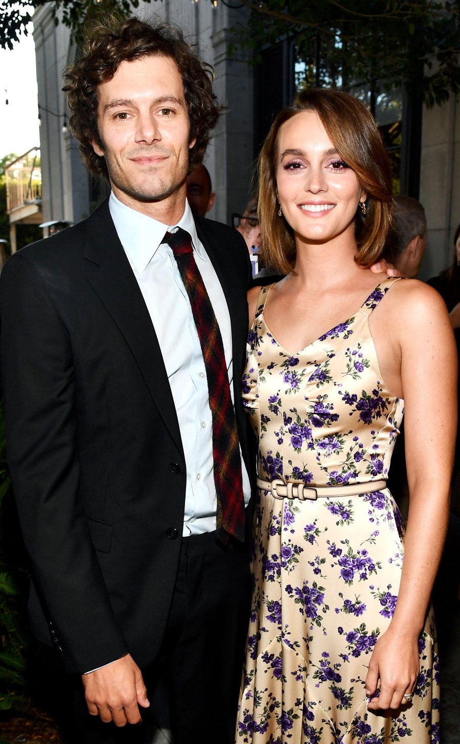 Leighton Meester Snaps Photo of Adam Brody on ‘Single Parents’ Set