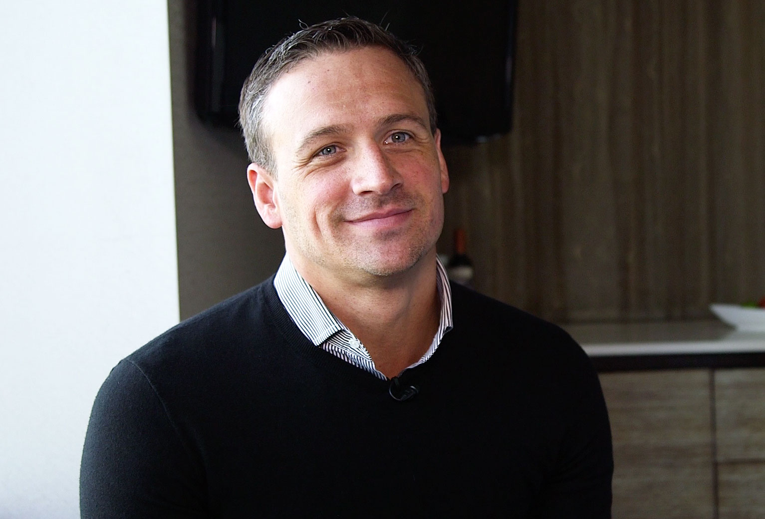 Ryan Lochte Volledig Lichaam World Champion Swimmer Ryan Lochte Puts