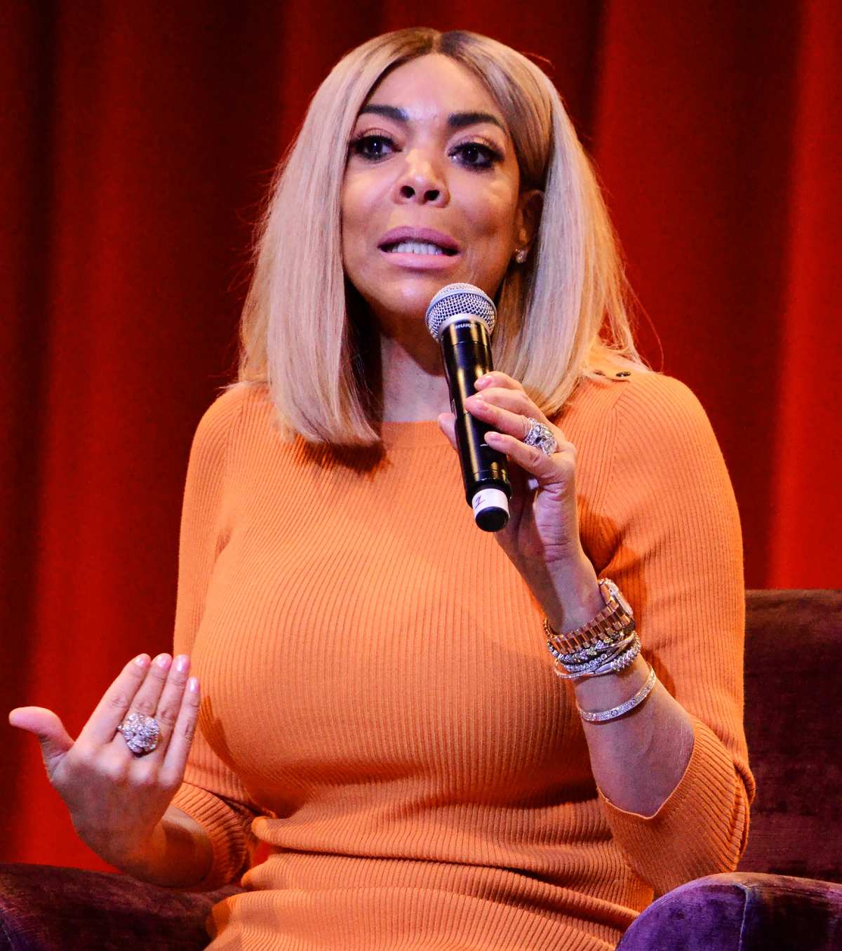 Wendy Williams Shades Ex-Husband's ‘Miserable’ Alleged Mistress | Us Weekly