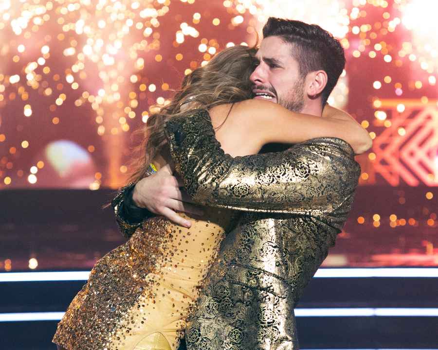 'DWTS': Alan Bersten 'Cried' After Winning With Hannah Brown | Us Weekly