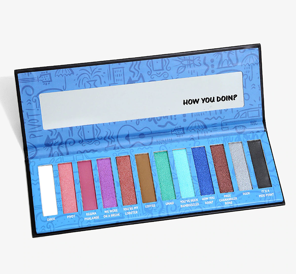 Hot Topic Launches 'Friends' Eyeshadow Palette and Makeup Brushes | Us ...