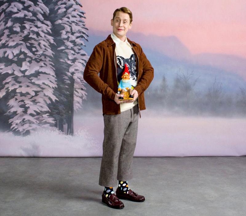 Home Alone’s Macaulay Culkin Stars in Happy Socks Holiday Campaign | Us ...