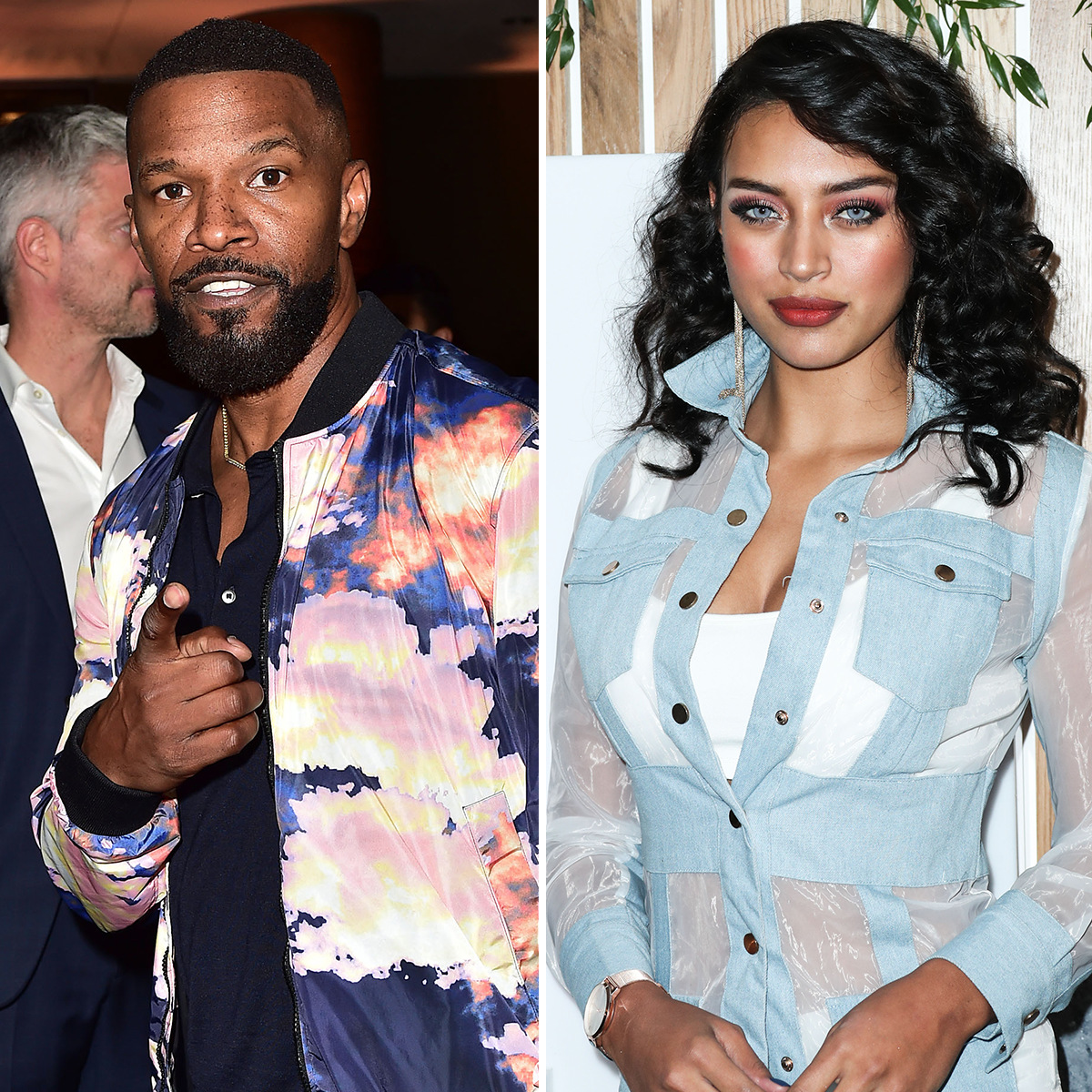 Jamie Foxx Spotted With Sela Vave, Mystery Woman at Birthday Bash | Us ...