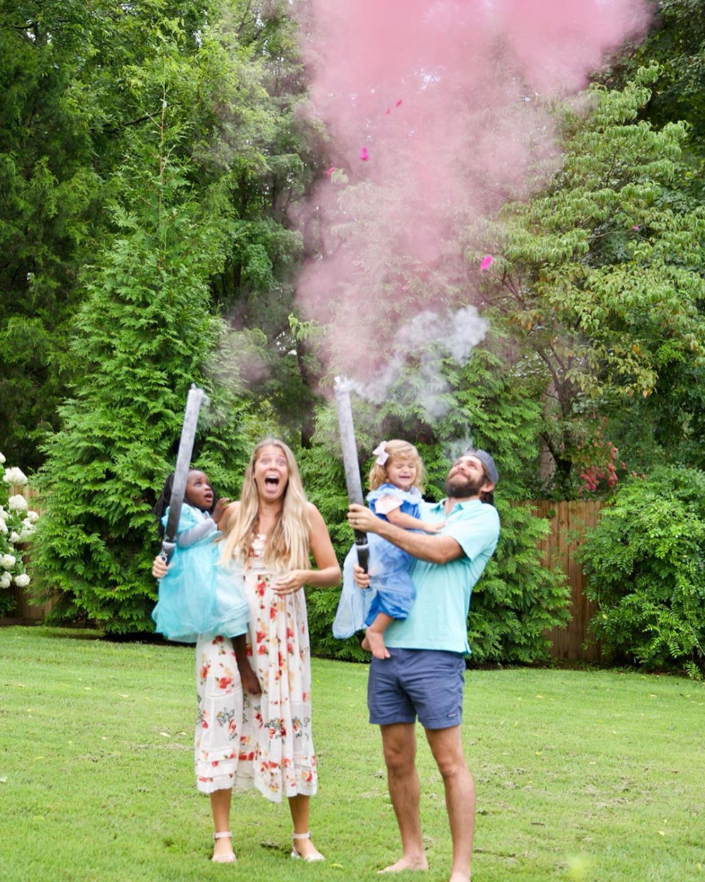 Thomas Rhett, Lauren Akins’ Sweetest Moments With Family: Pics | Us Weekly