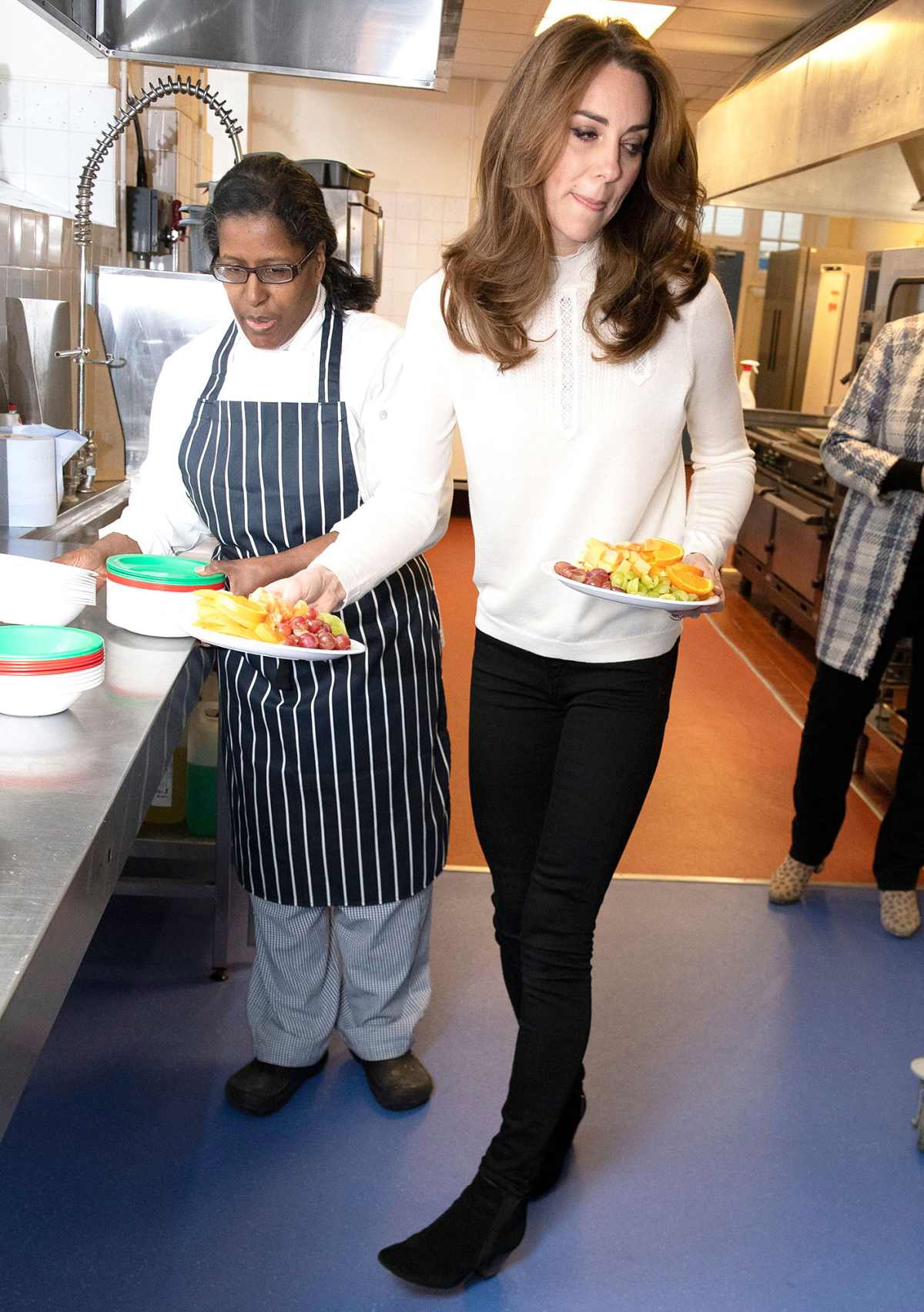 Duchess Kate Serves Breakfast at Preschool in Solo Royal Engagement ...