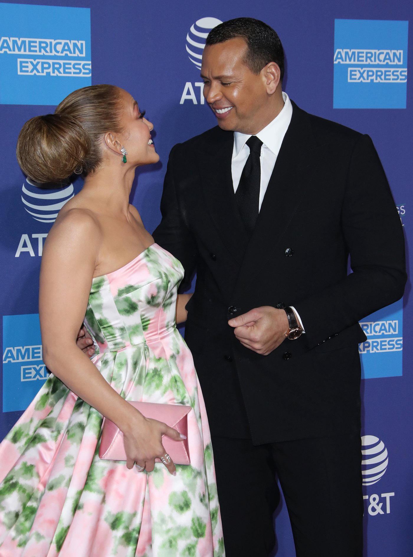 Jennifer Lopez Gushes Over Aaron Rodriguez at Palm Springs Film ...