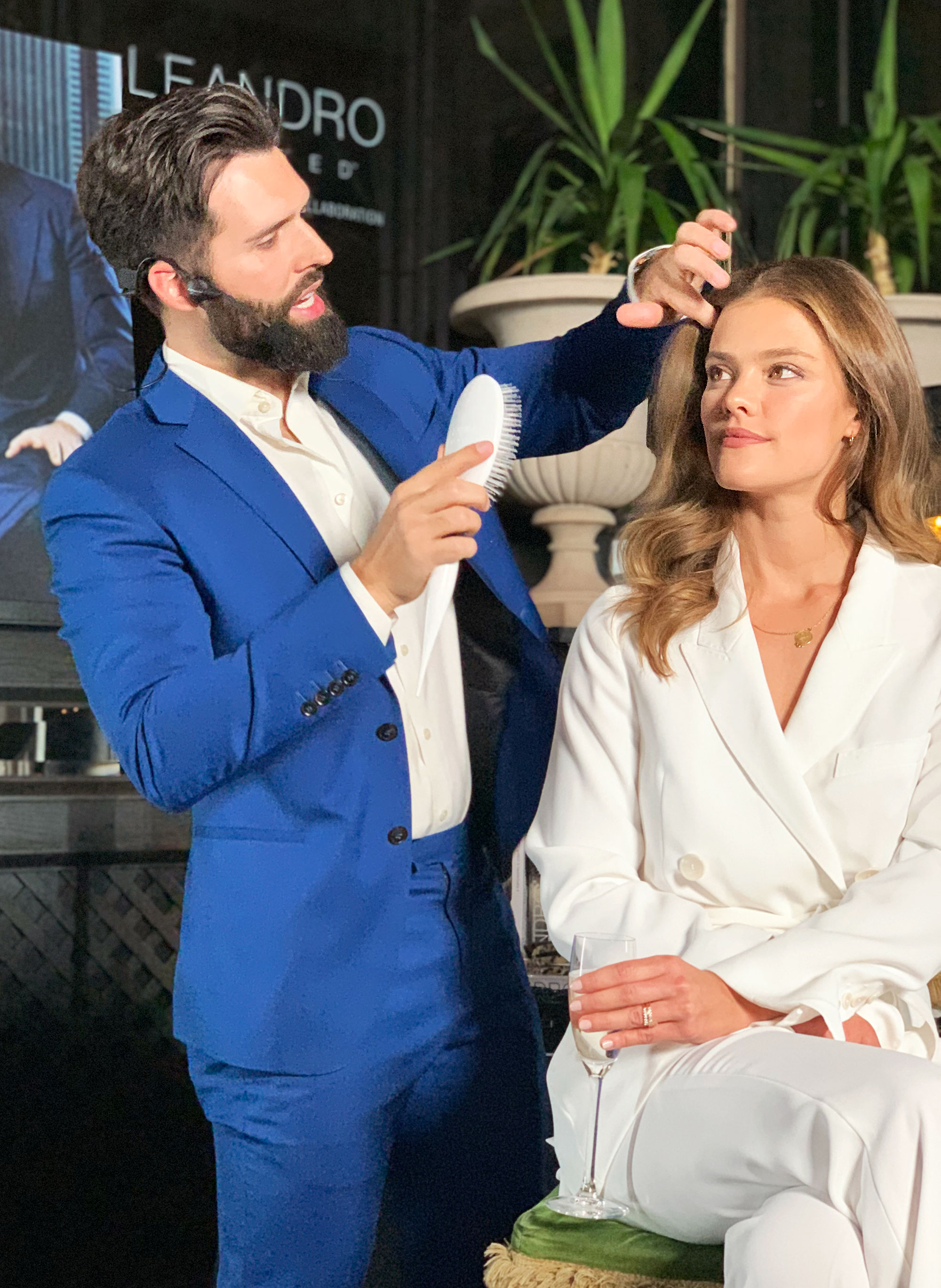 Nina Agdal Hair
