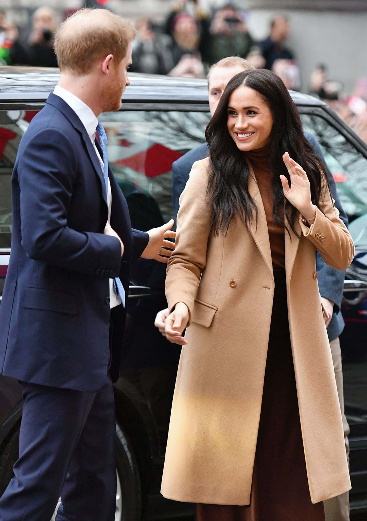 Prince Harry, Duchess Meghan Visit Canada House After Holiday Hiatus ...