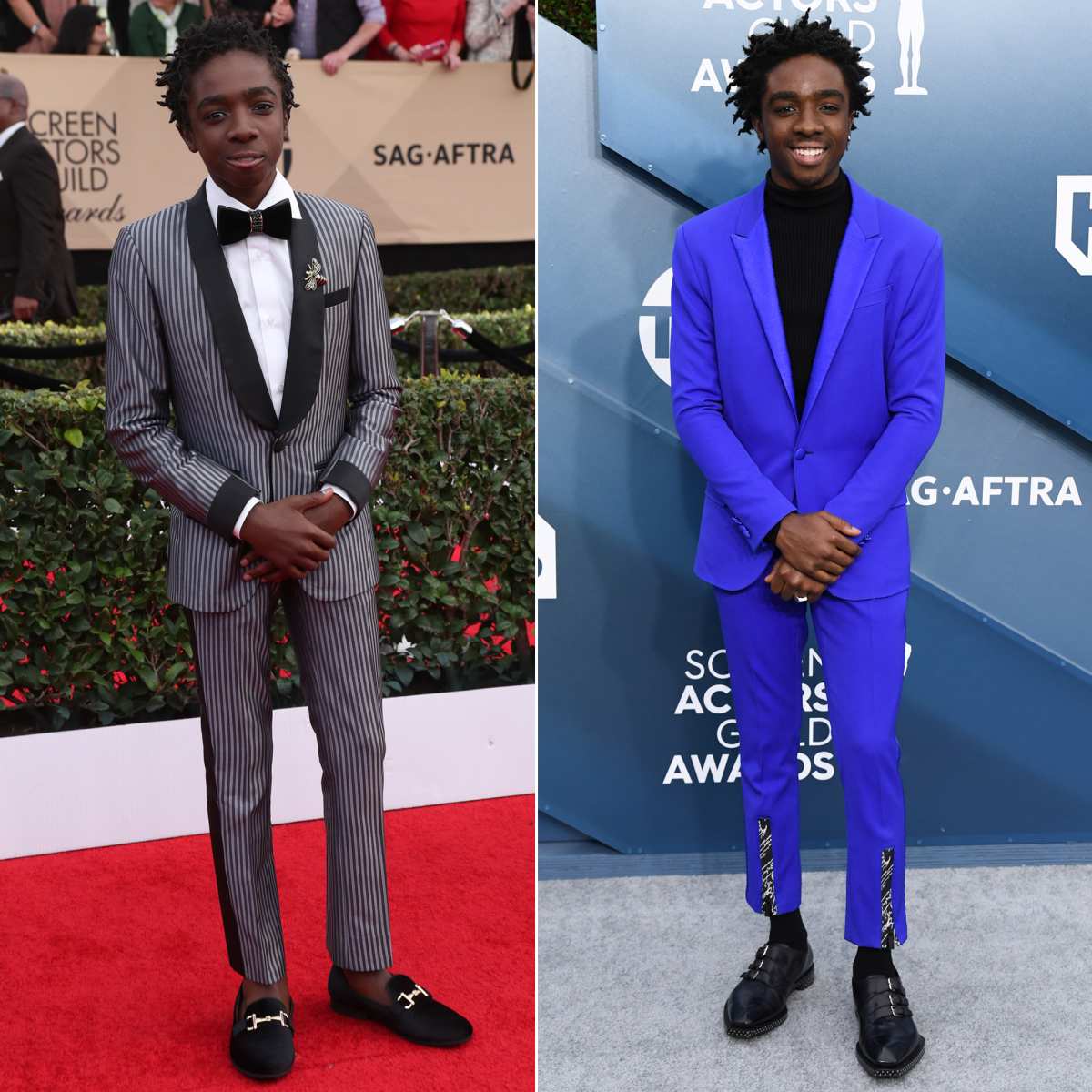 ‘Stranger Things’ Kids at Their 1st SAG Awards Compared to 2020 | Us Weekly