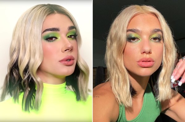James Charles Transforms Into Spitting Image of Dua Lipa: Watch | Us Weekly