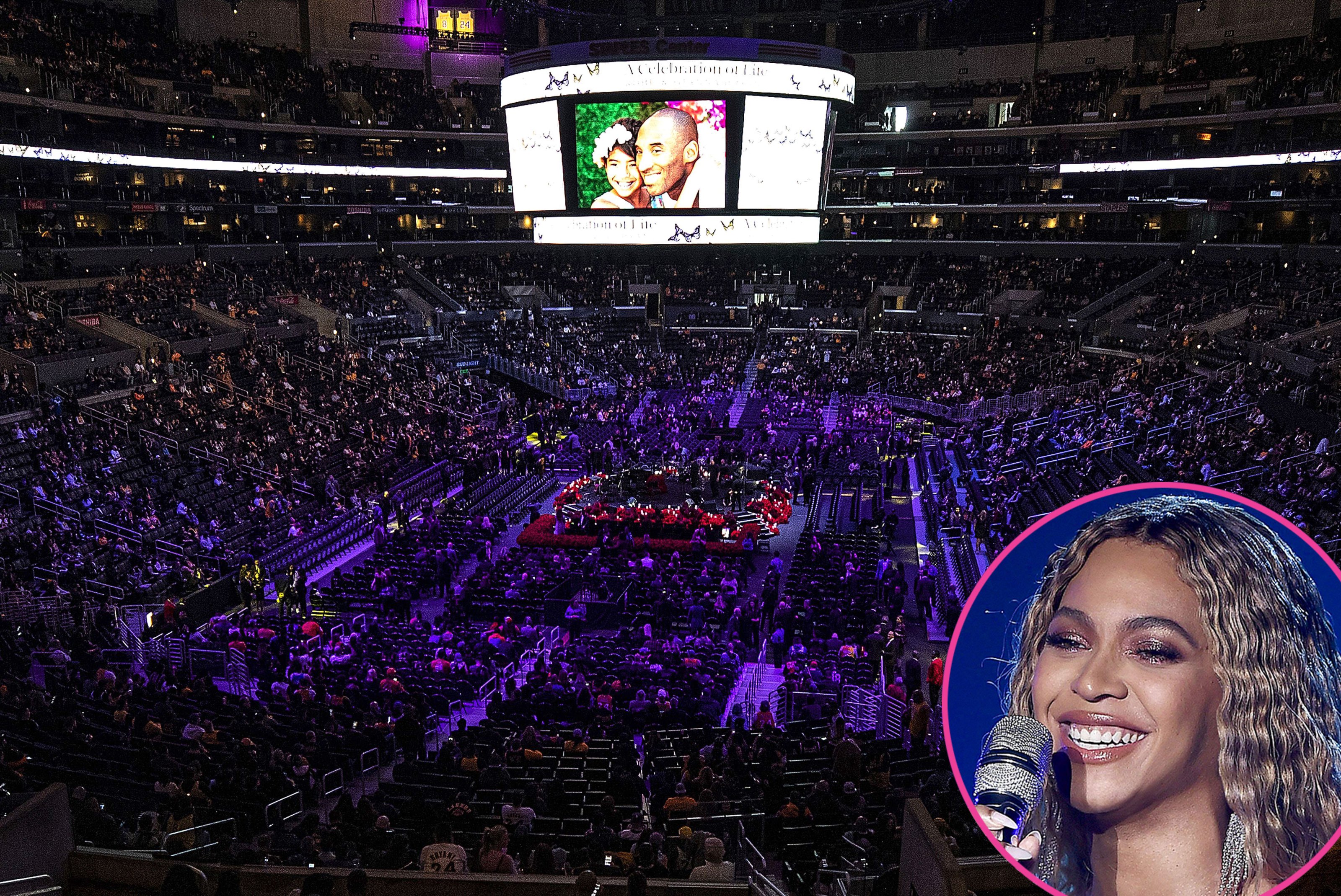 Inside Kobe Bryant, Daughter Gianna Bryant’s Public Memorial | Us Weekly