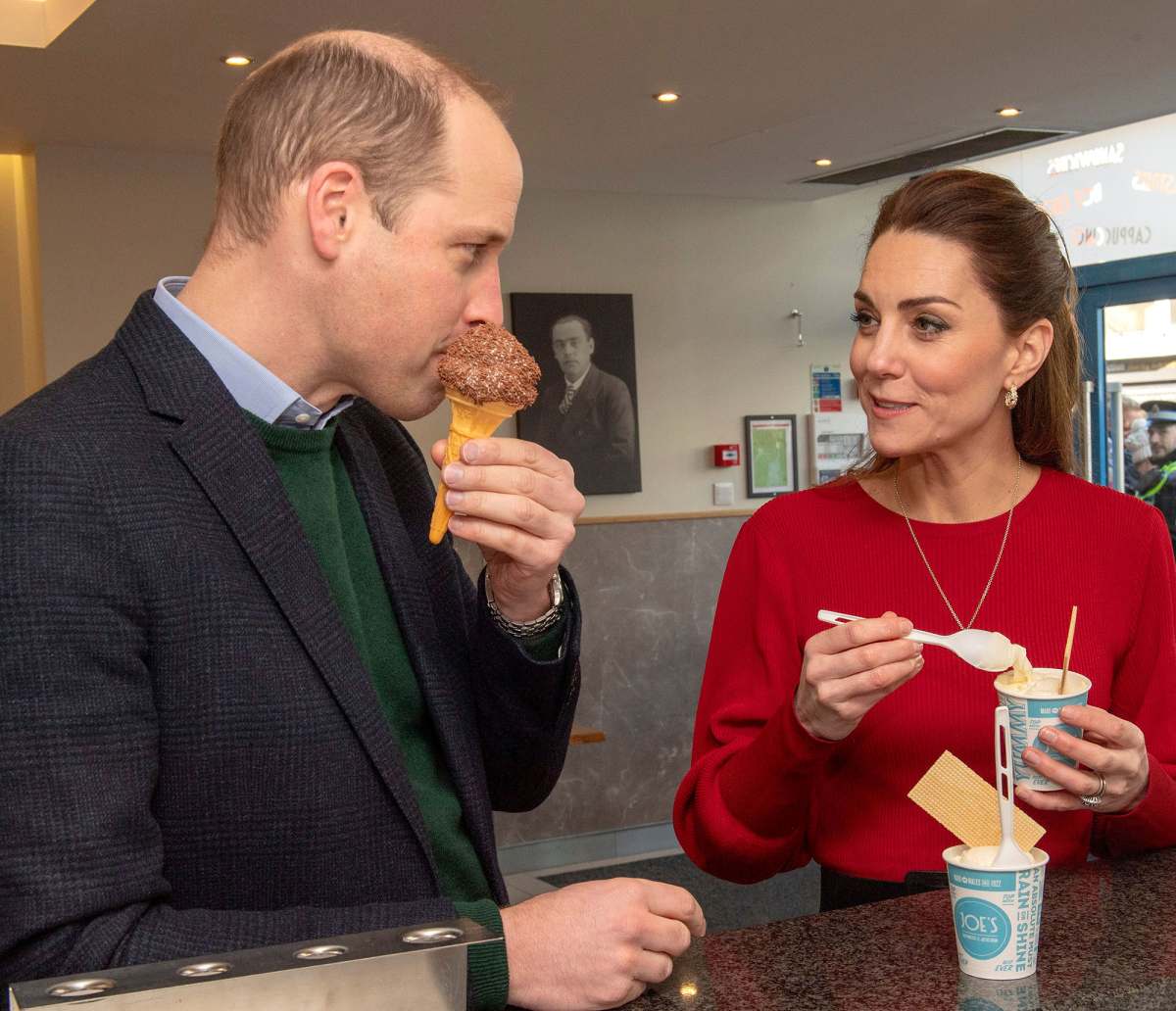 Prince William, Duchess Kate Smile During Ice Cream Trip: Pics | Us Weekly