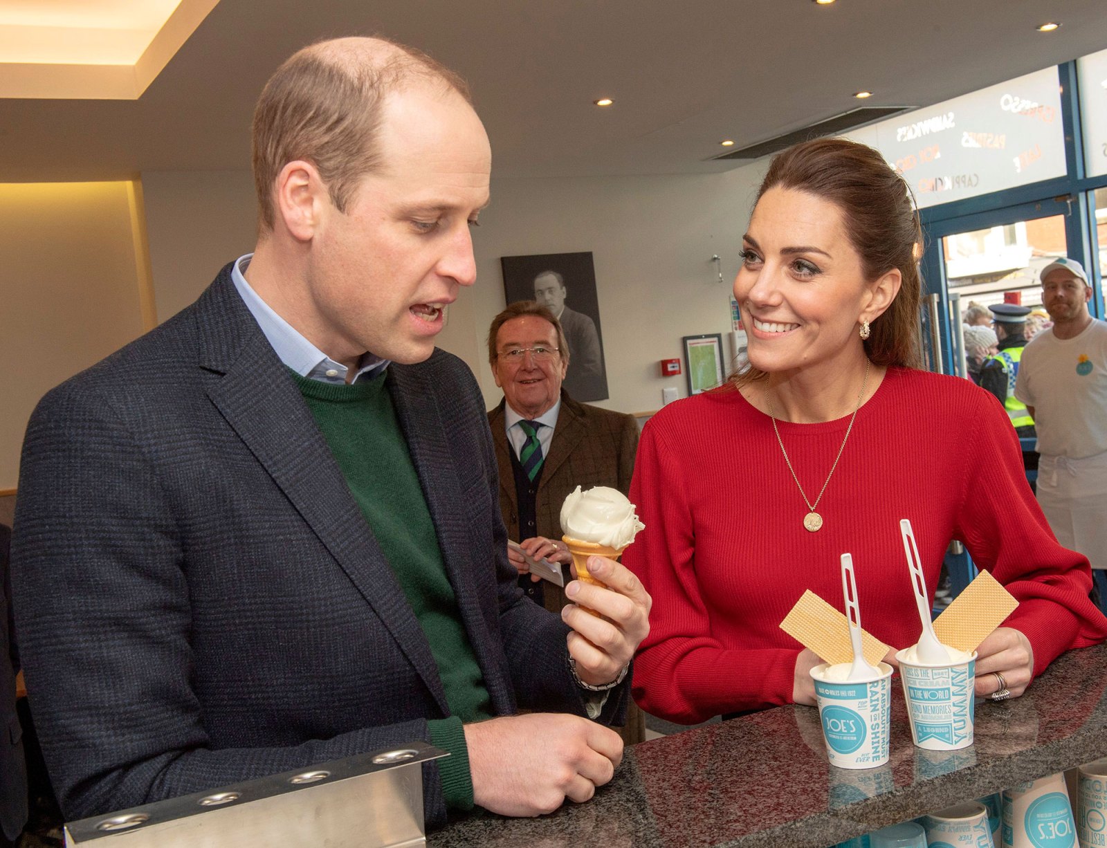Prince William, Duchess Kate Smile During Ice Cream Trip: Pics | Us Weekly