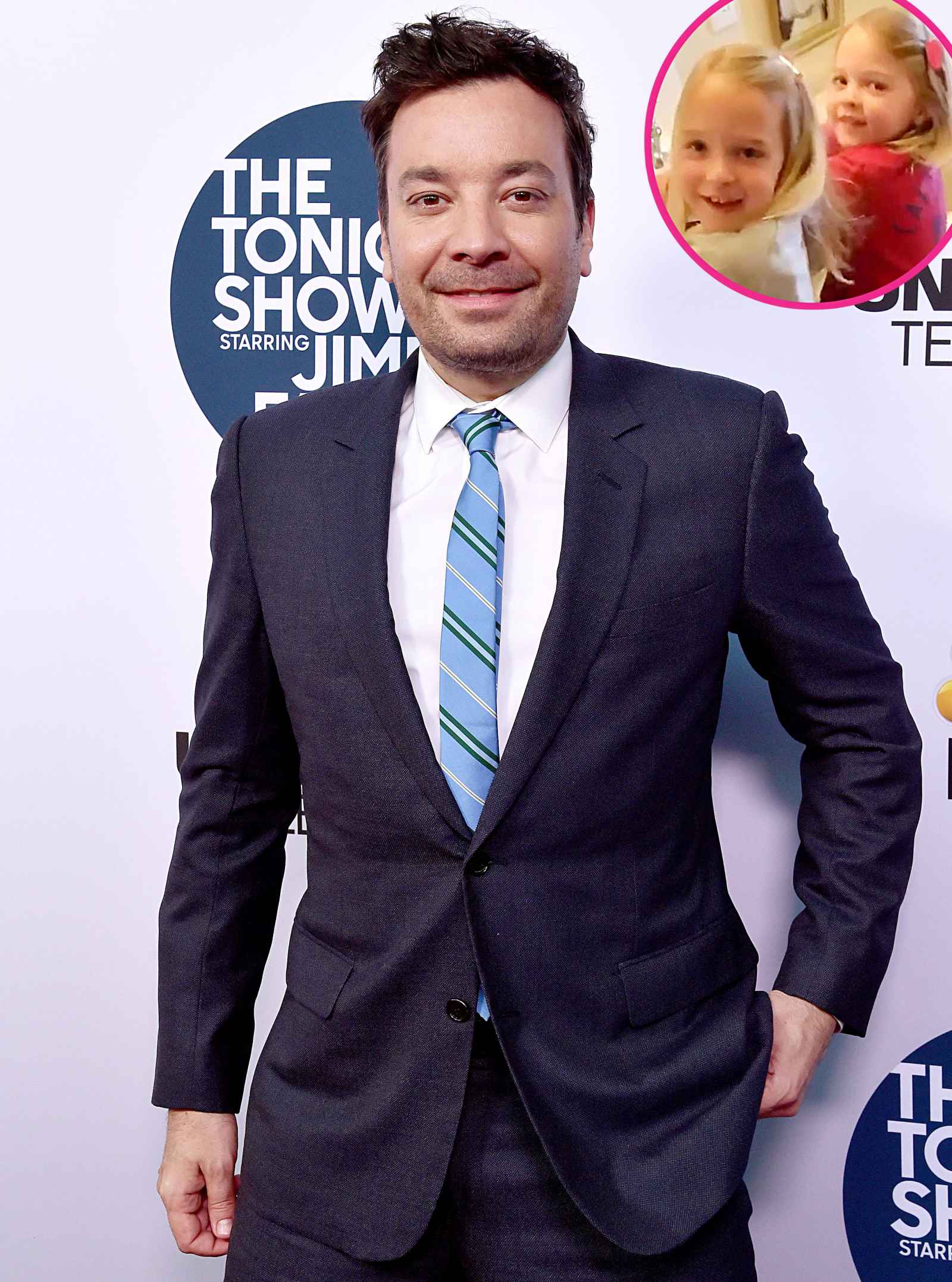 Jimmy Fallon’s Daughters Are His New ‘Tonight Show’ Band | Us Weekly