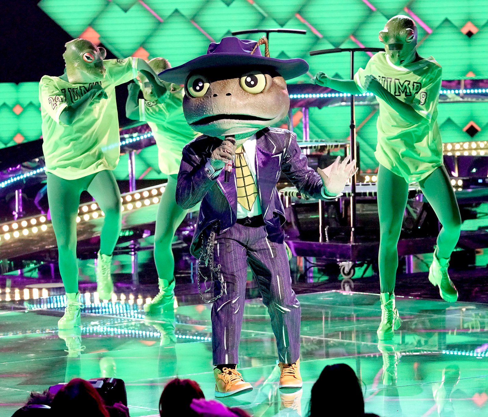 'The Masked Singer': White Tiger Is Revealed, Super 9 Perform | Us Weekly