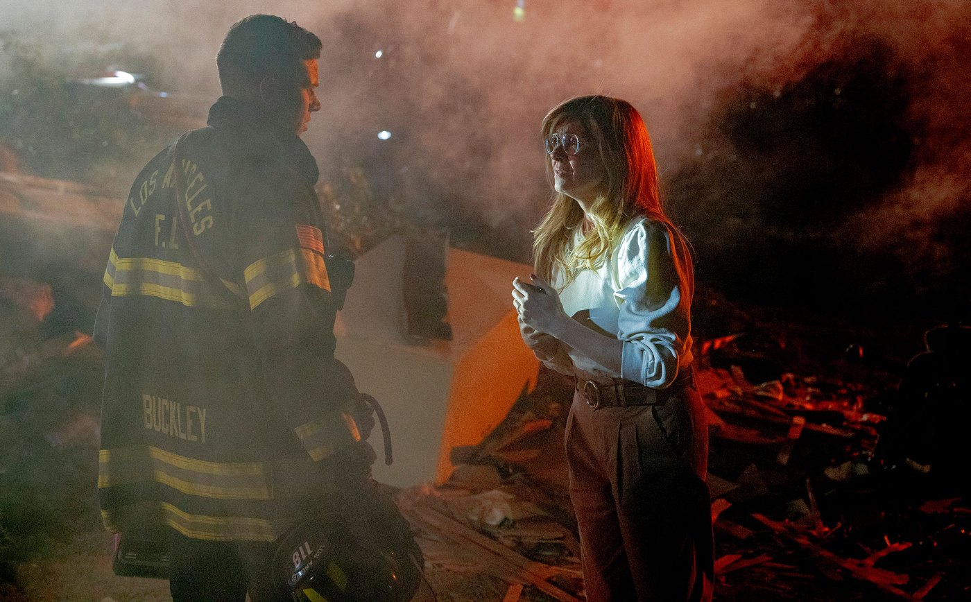 9-1-1's Oliver Star Previews Abby, Buck's Emotional Reunion | Us Weekly