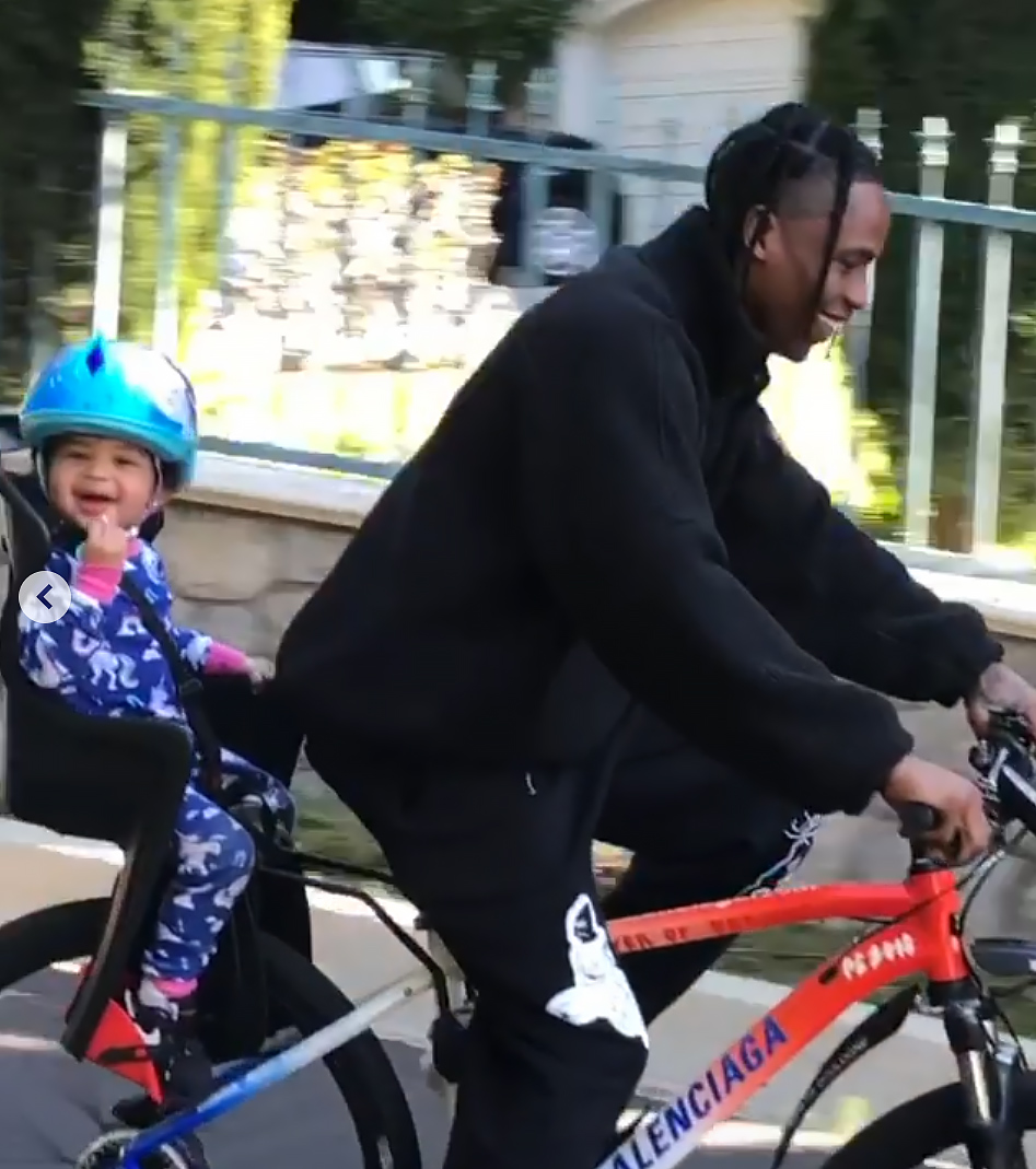 Travis Scott Plays With Daughter Stormi in Never-Before-Seen Pics | Us ...