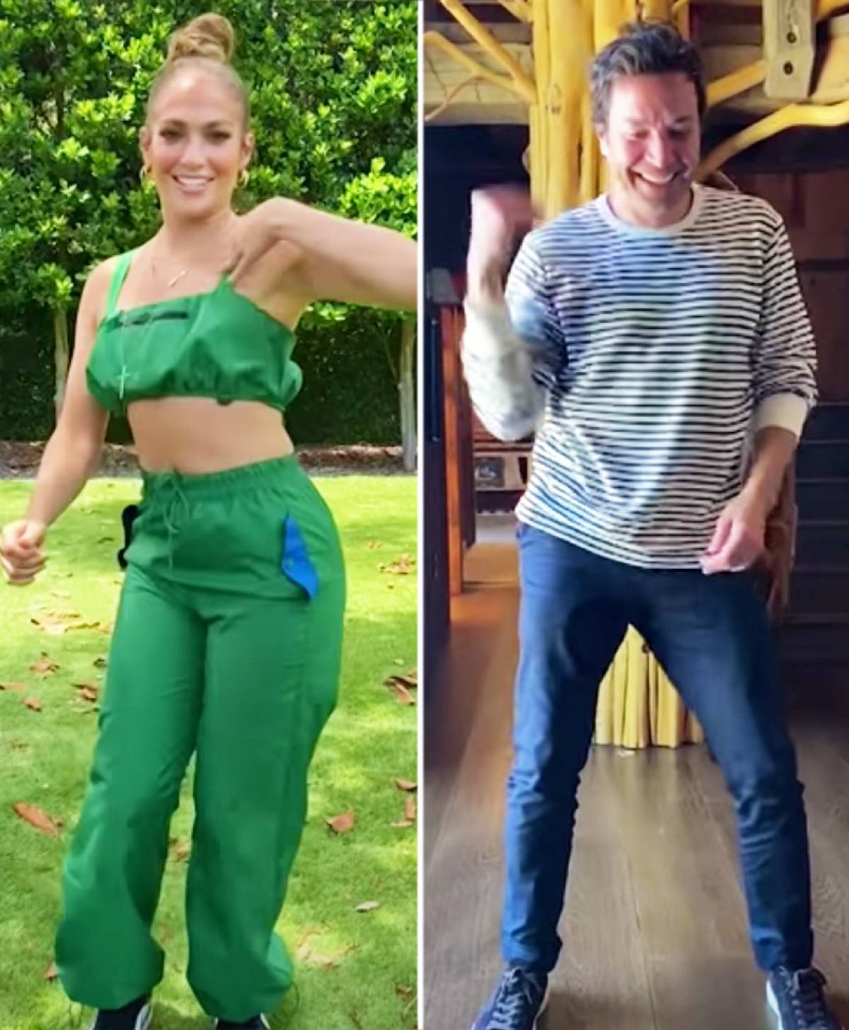Watch Jennifer Lopez and Jimmy Fallon’s TikTok Dance Challenge | Us Weekly