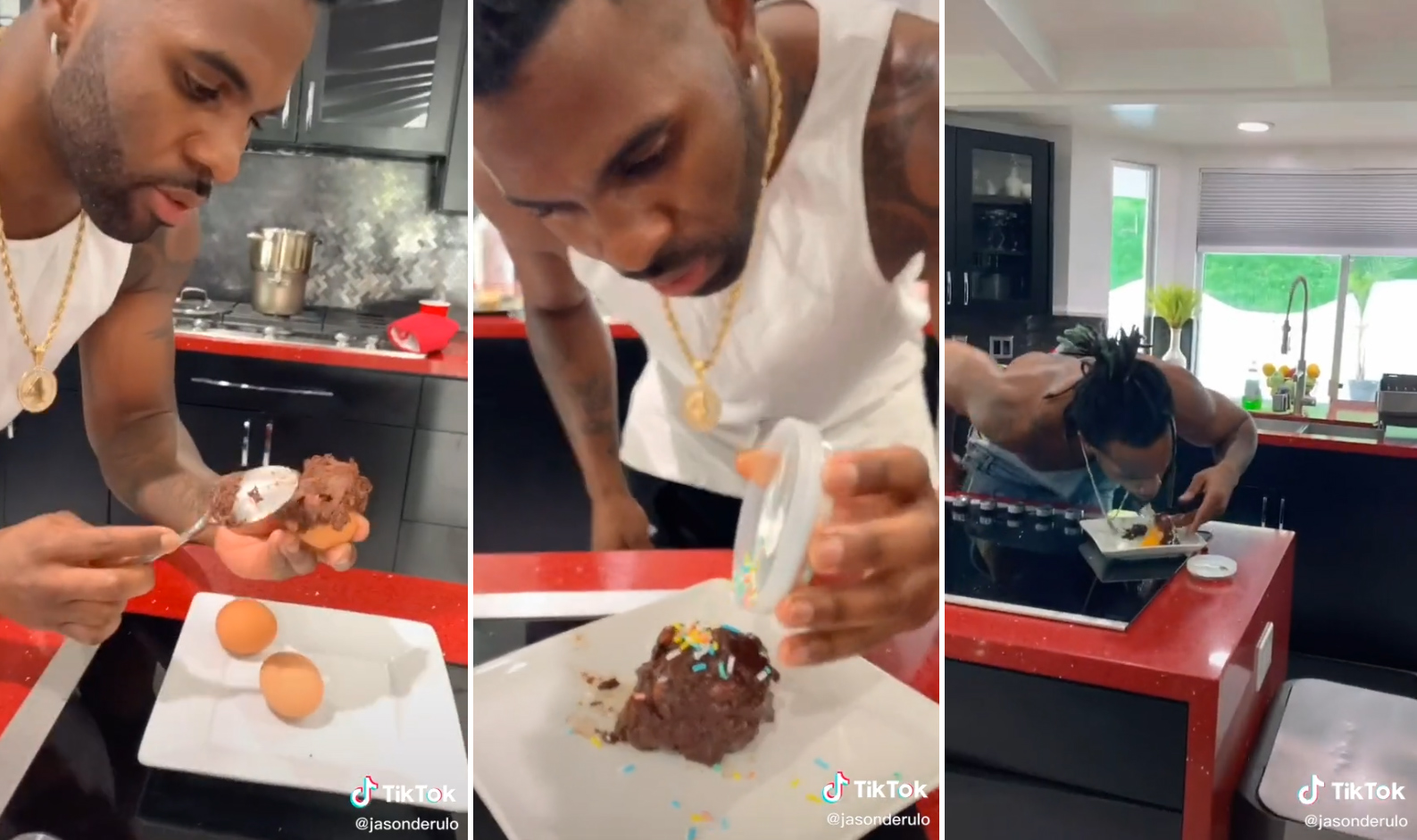 Jason Derulo's Craziest TikTok Food Moments: Photos | Us Weekly