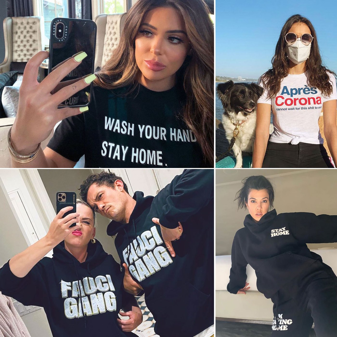 Stars Wear Quarantine-Approved Clothing During COVID-19 Outbreak