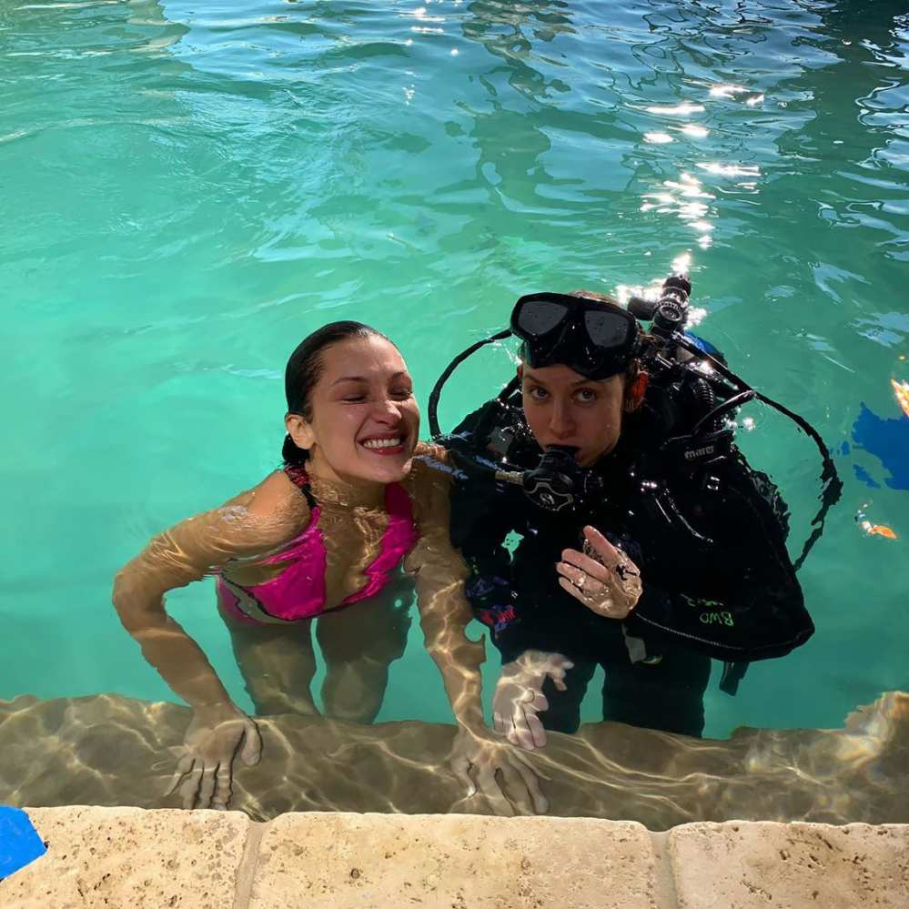 Behind-the-Scenes Pics From Bella Hadid’s Calvin Klein Swim 2020 Shoot ...