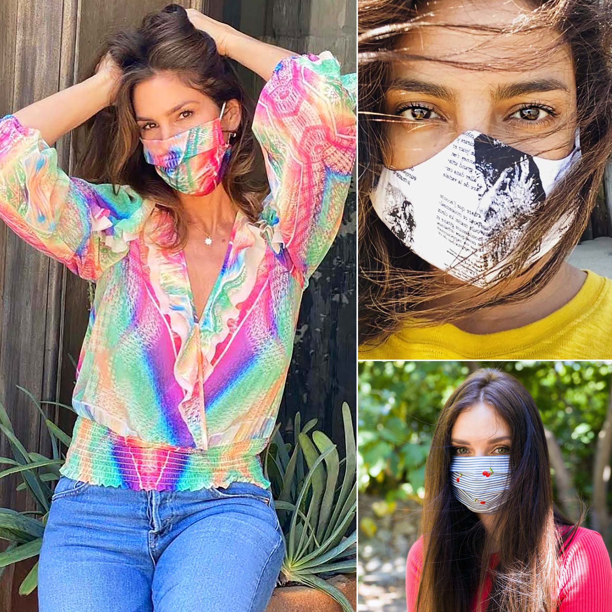 Celebrities Wearing Stylish COVID-19 Protective Face Masks: Shop | Us ...