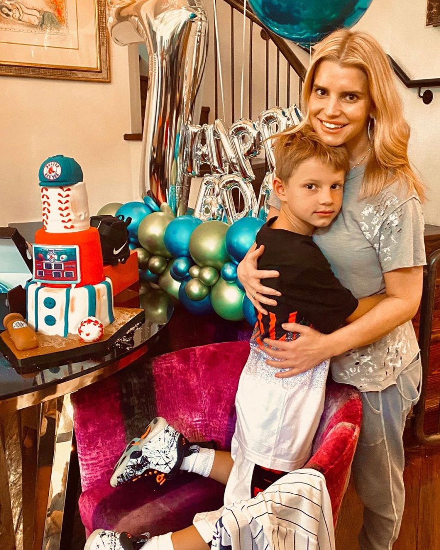 Jessica Simpson Celebrates Son Ace’s Birthday With Baseball Party