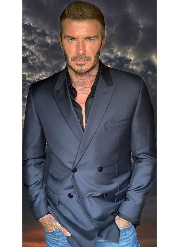David Beckham Recreates Fragrance Pic From 2005 | Us Weekly