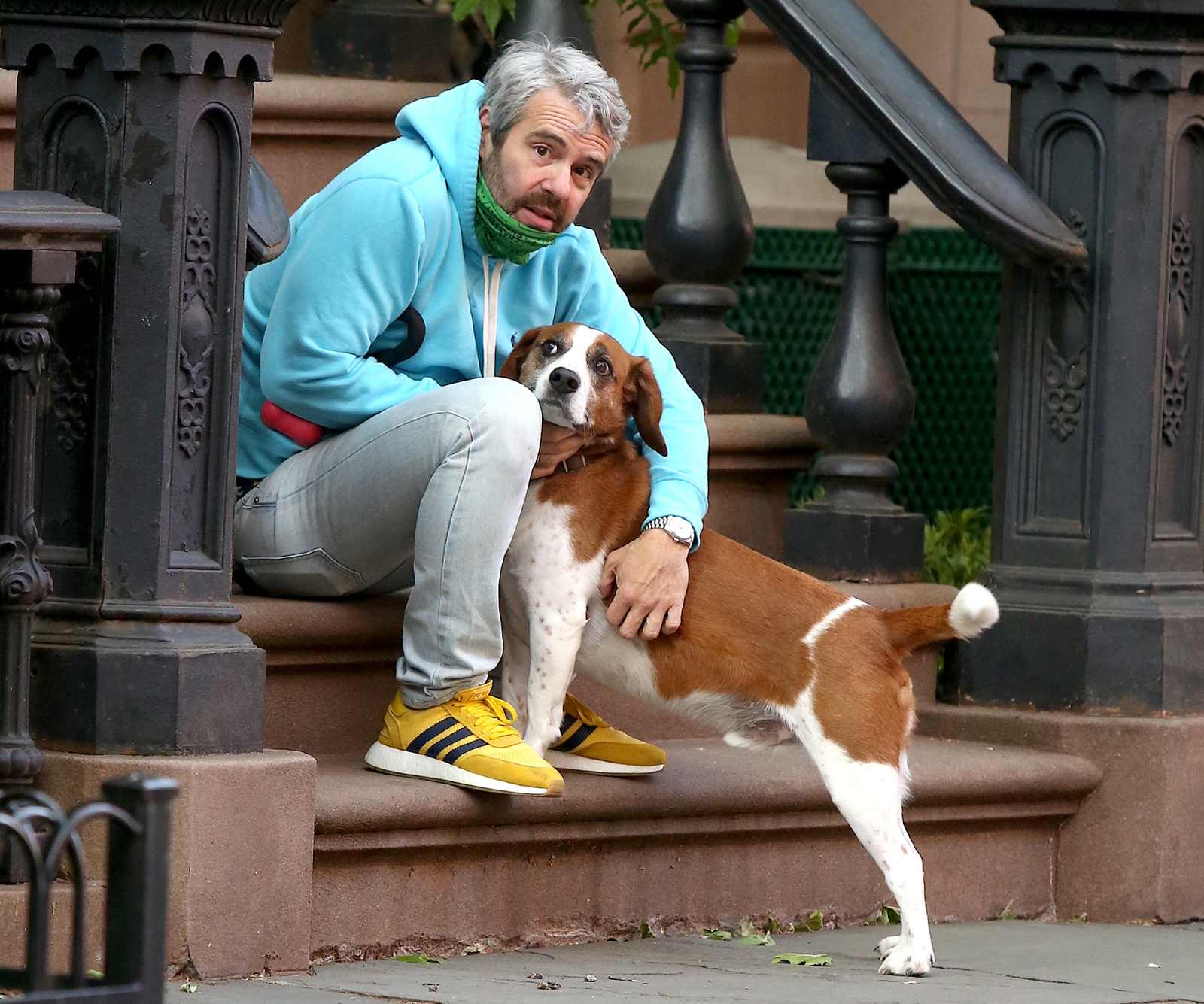 Andy Cohen Reunites With Rescue Dog He Rehoming Him During Spring | Us ...