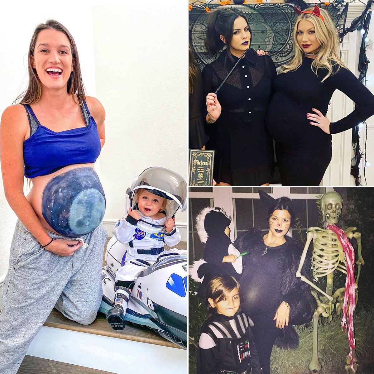 Pregnant Celebs Dressing Up Baby Bumps in Halloween Costumes: Pics