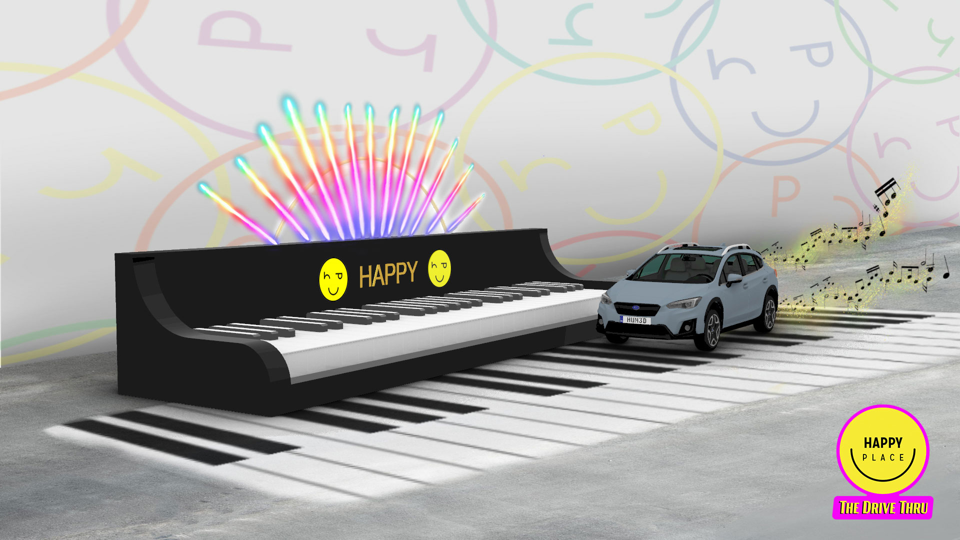 Happy Place: Fun and Safe Drive-Thru Experience Coming to L.A. | Us Weekly