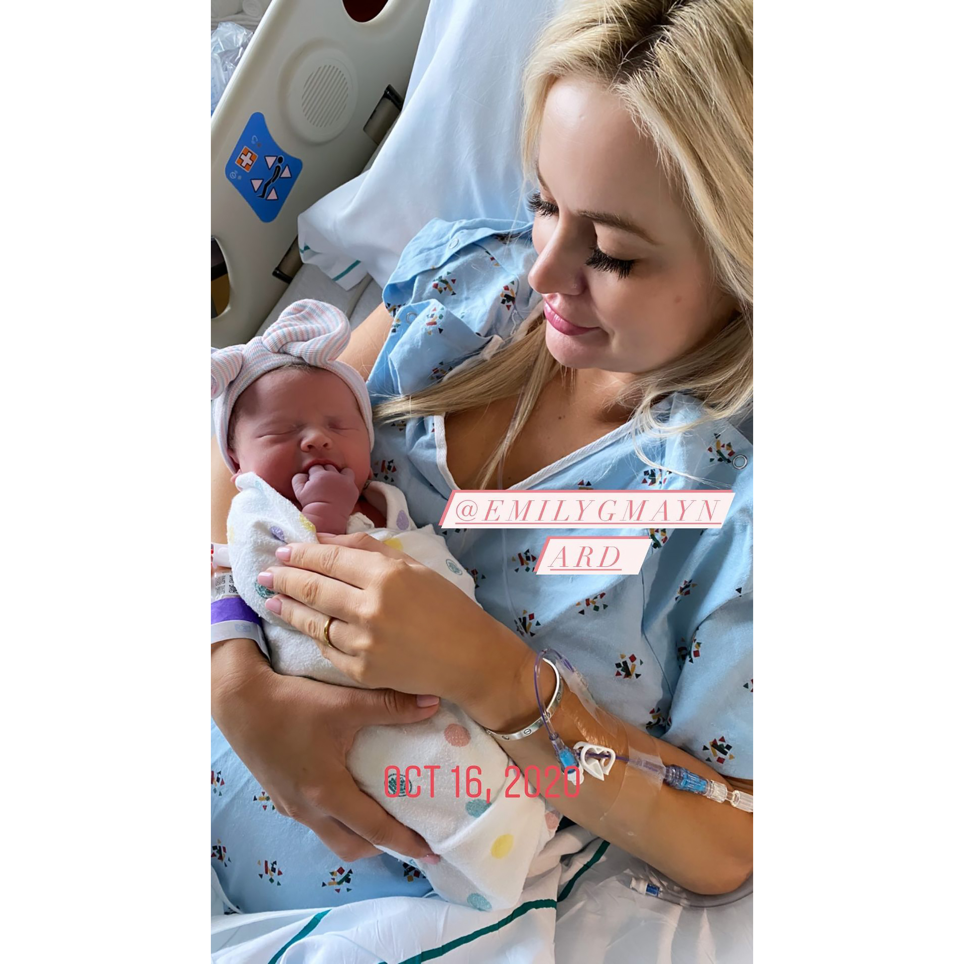 Emily Maynard Welcomes Baby No. 5, 4th Child With Husband Tyler Johnson ...