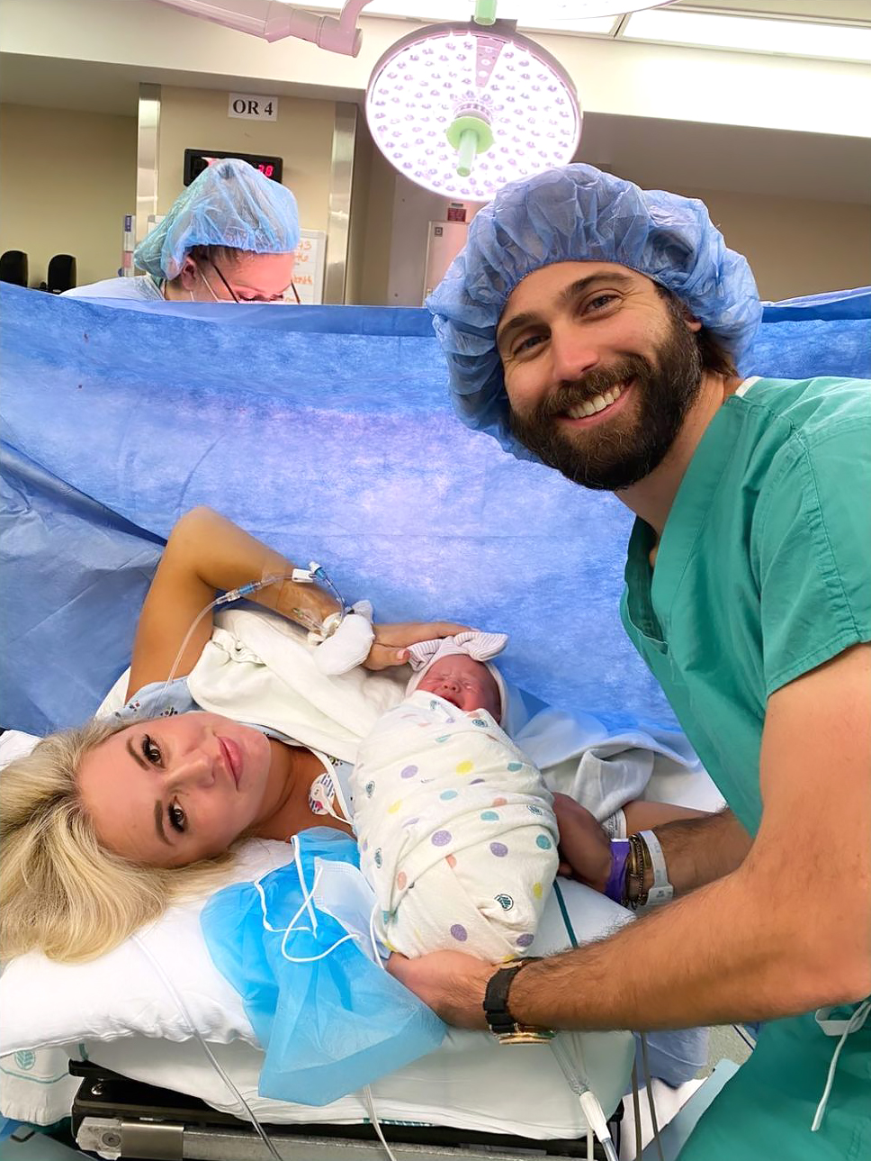 Emily Maynard Welcomes Baby No. 5, 4th Child With Husband Tyler Johnson