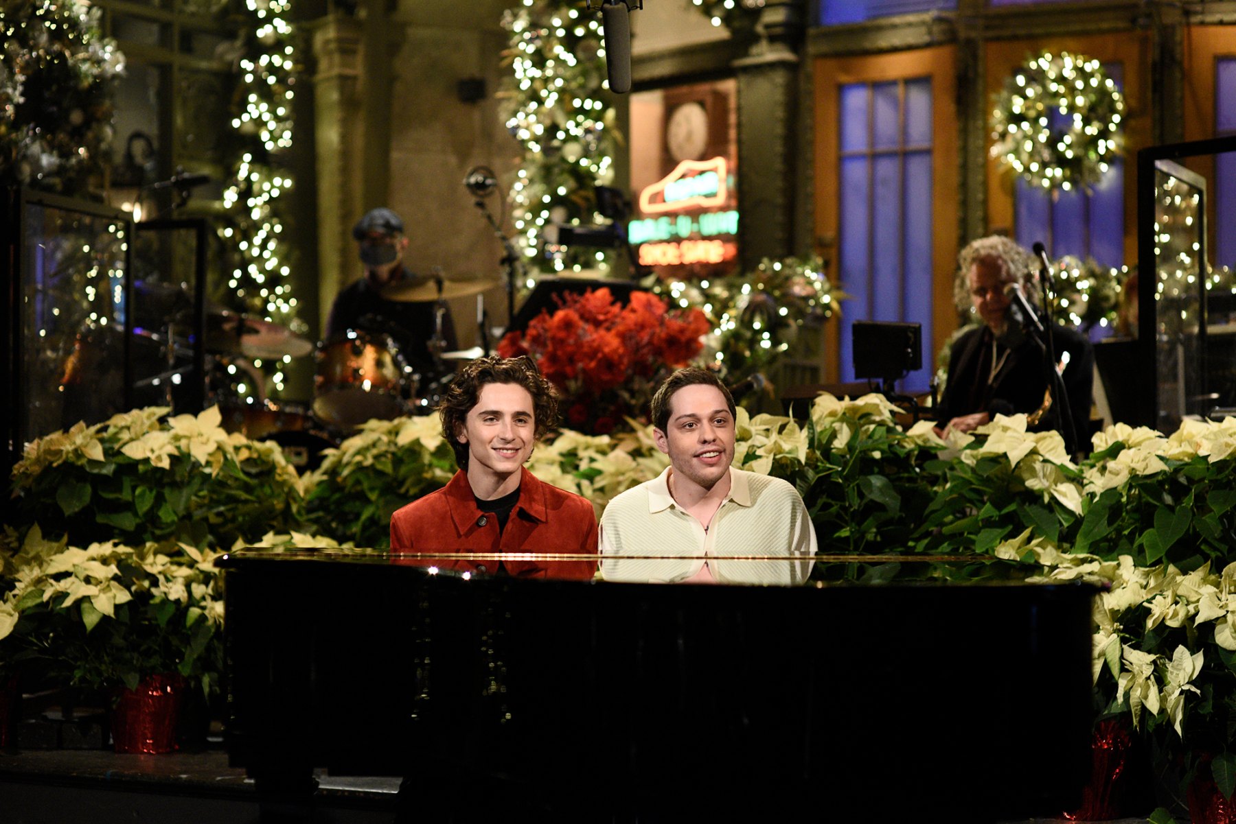 Pete Davidson, Timothee Chalamet Become Fast Friends on ‘SNL’ | Us Weekly