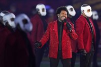 The Weeknd Explains the Meaning Behind His Bandaged Character | Us Weekly