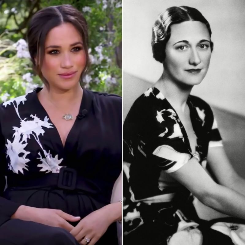 Meghan Markle Dress in Tell-All Draws Similarities to Wallis Simpson ...