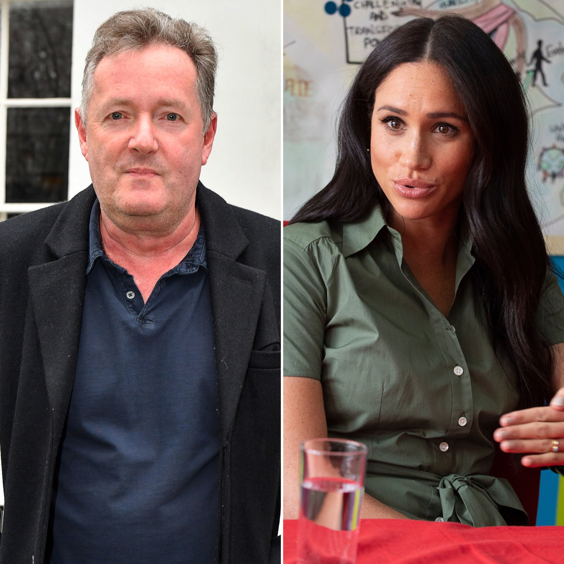Piers Morgan: My Sons Have Gotten Threats From Meghan Markle Drama | Us ...