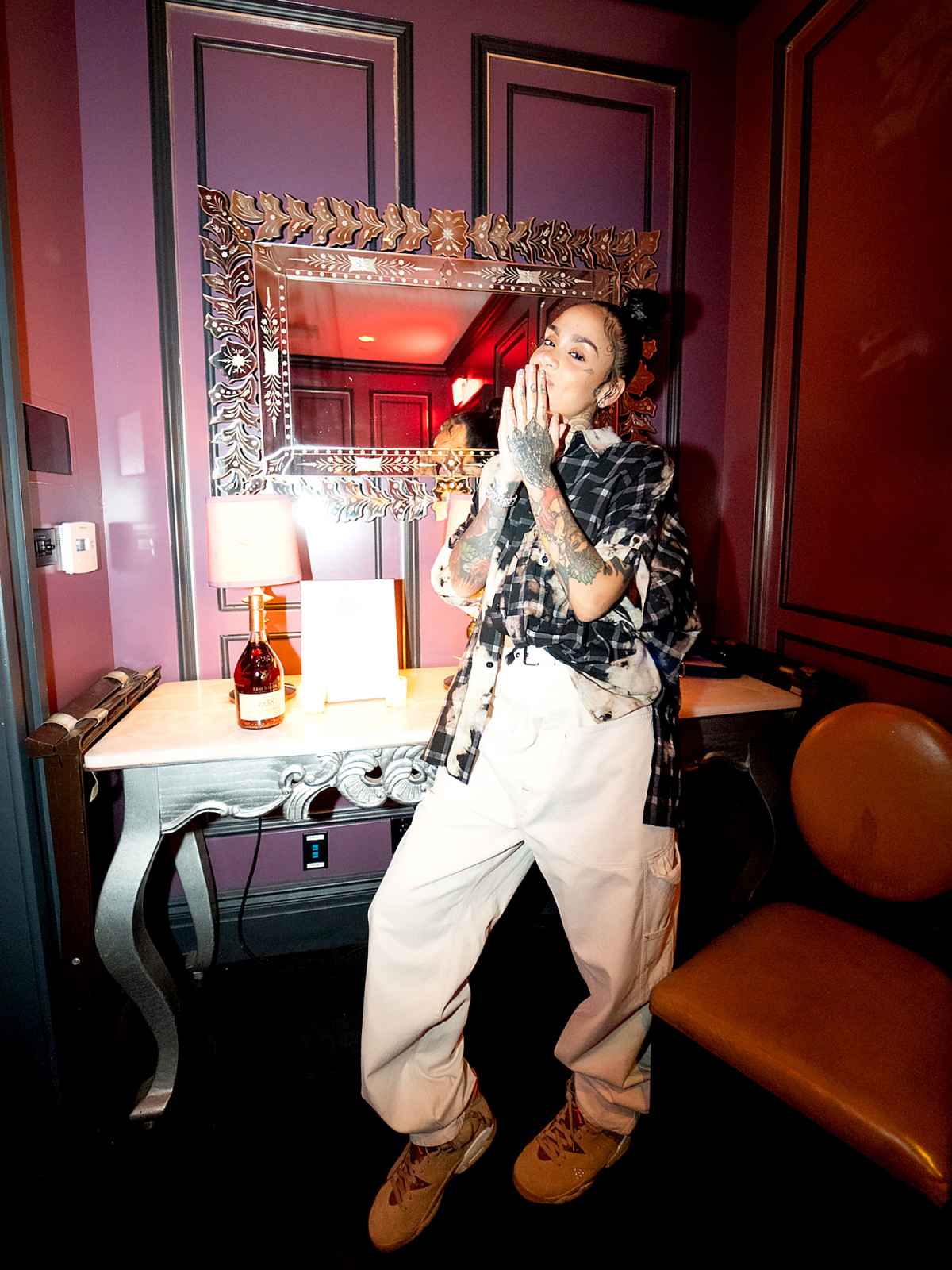 Kehlani Surprised by Friends at Beauty & Essex for Her Birthday | Us Weekly