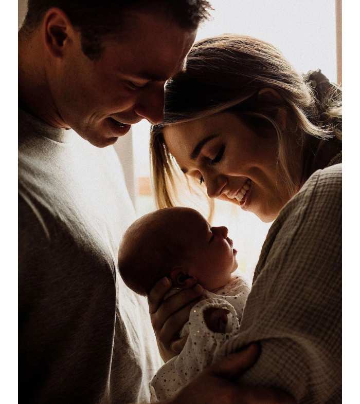 Sadie Robertson, Christian Huff Post Family Pics With Daughter Honey ...