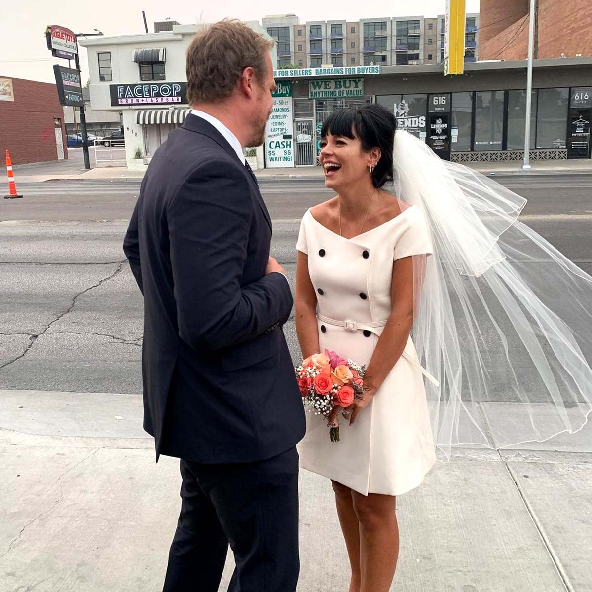David Harbour, Lily Allen Married During Pandemic Due to Her Kids | Us ...