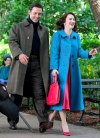 Milo Ventimiglia, Rachel Brosnahan Film 'Marvelous Mrs. Maisel': Pics ...