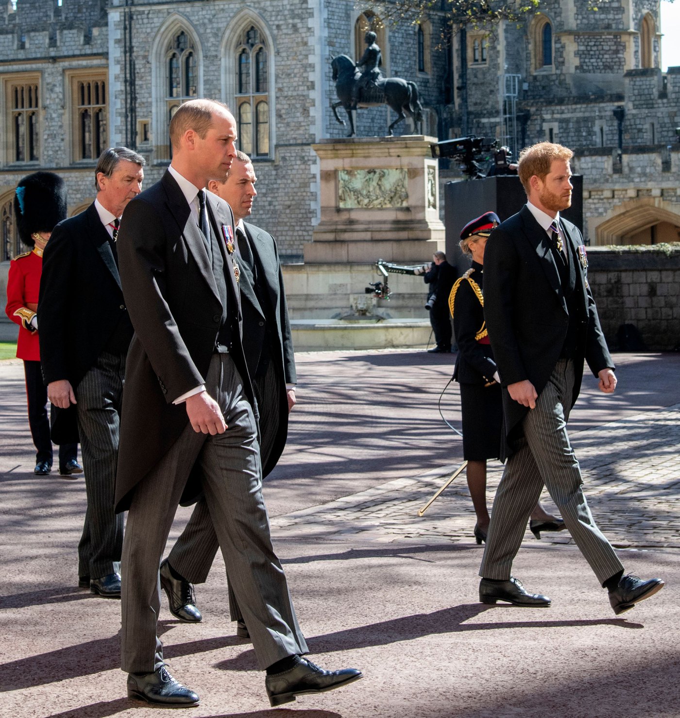 Prince William, Prince Harry Argued at Prince Philip’s Funeral | Us Weekly