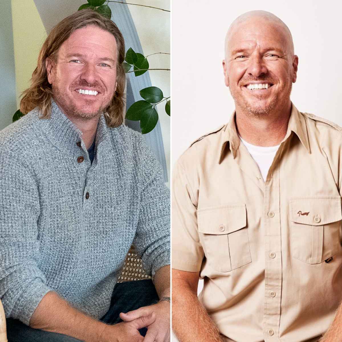 Chip Gaines Shaves His Head for Charity: Before, After Pics | Us Weekly