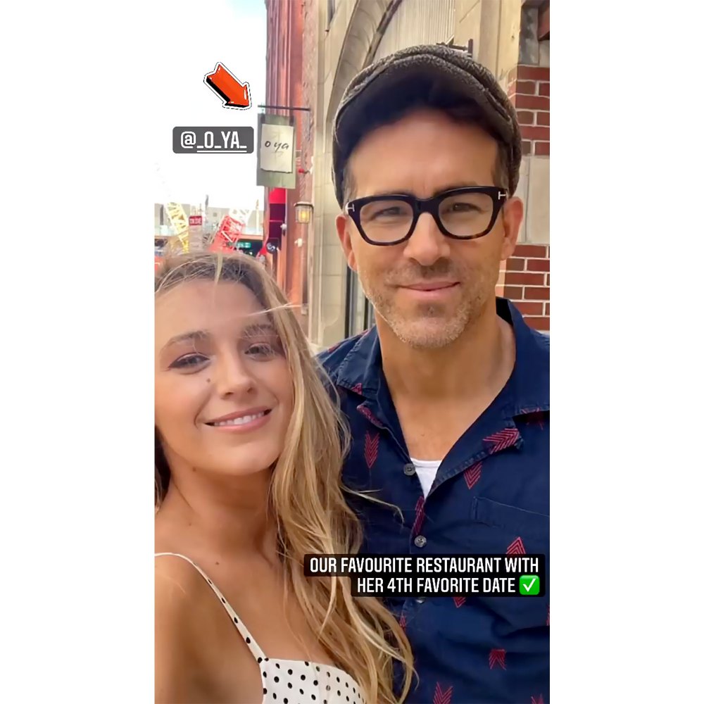 Ryan Reynolds, Blake Lively's 10th First Date Anniversary: Photos | Us ...